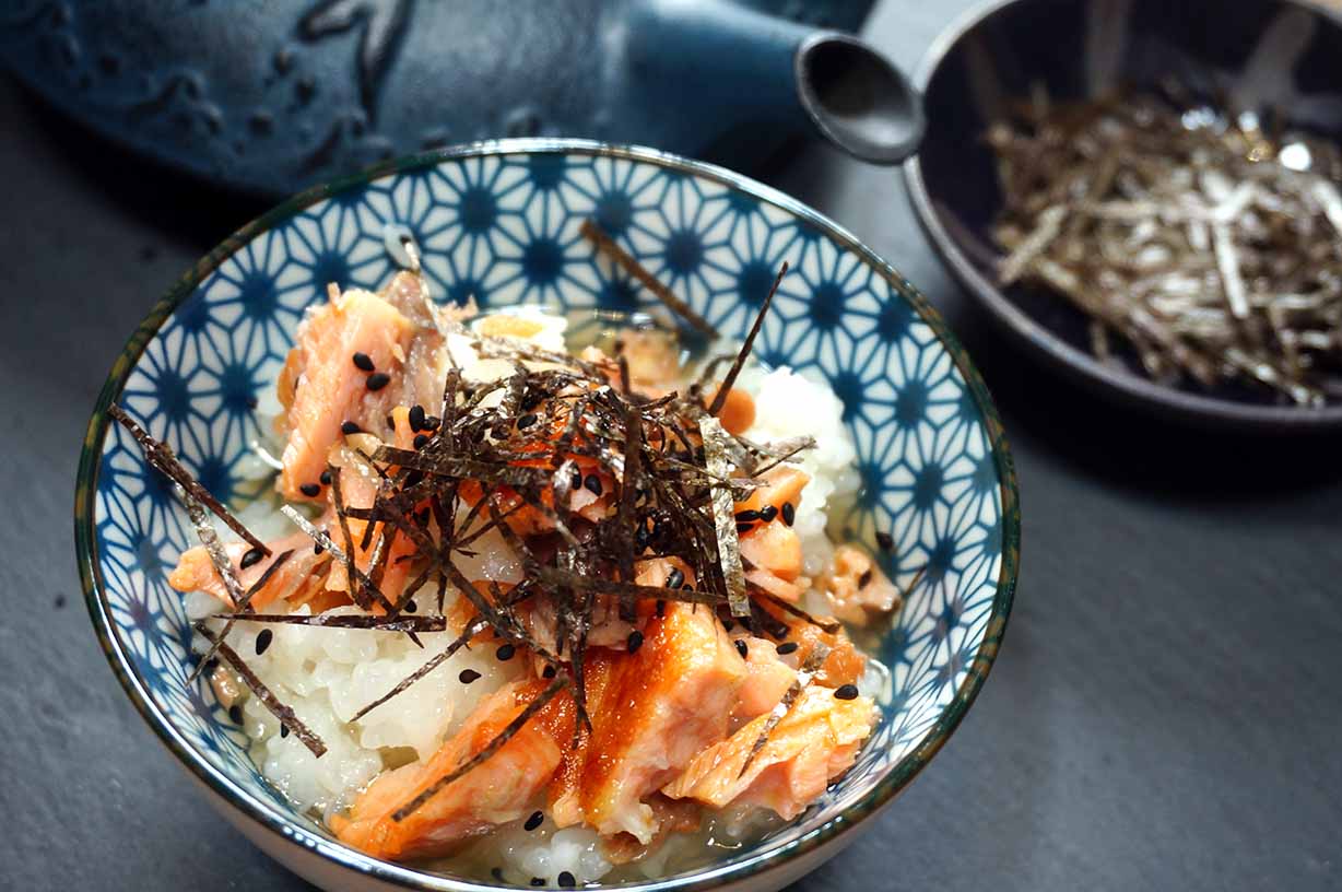 Salted Salmon Ochazuke (お茶漬け) | Japanese Cooking Recipes, Ingredients ...